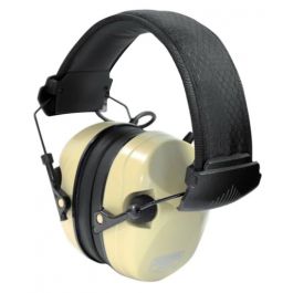 Birchwood Casey Ekrest Electronic Ear Muffs - Desert Tan