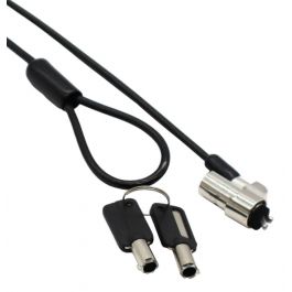 Gizzu Noble Wedge Laptop Cable Lock Master Key Compatible - 1.8m