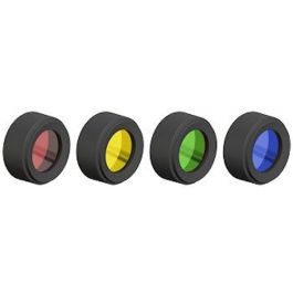 LEDlenser P7R Flashlight Colour Filter Set - 35.1mm, Red, Yellow, Green ...
