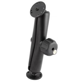 RAM 101U-DL Double Ball Mount With Key Lock Knob