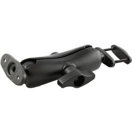 Ram Square Post Clamp Mount With Two 2-Hole Pattern Plate - 3/8 Inch