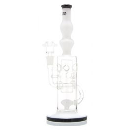 Grace Glass LABZ Series Recycler Bong - Matt White
