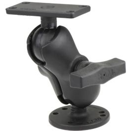 RAM Drill Down Double Ball Mount For Humminbird Helix 5 - Short