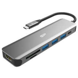 Siliconpower 7-In-1 Gen 1 Docking Station - USB3.2, Type-C