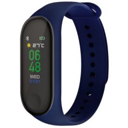 Volkano Active Tech Core Series Fitness Bracelet With HRM - Blue