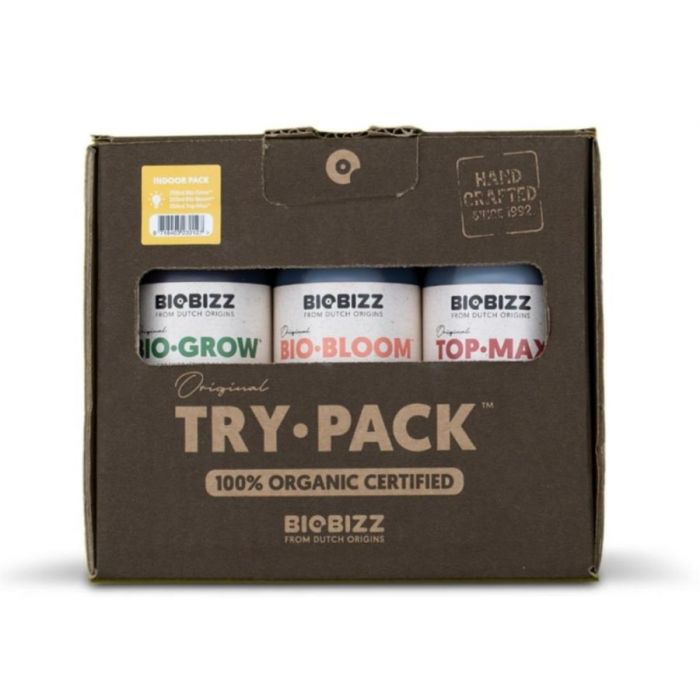 BioBizz Organic Plant Nutrients Indoor Try Pack