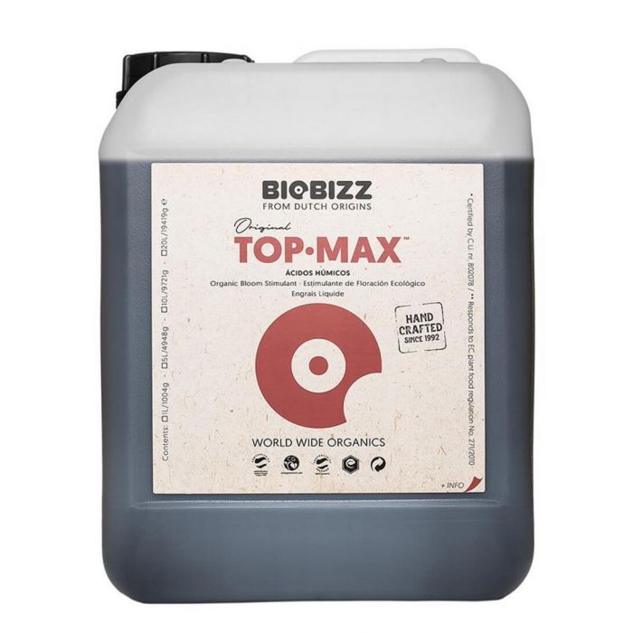 BioBizz Top Max Plant Nutrients - 5L