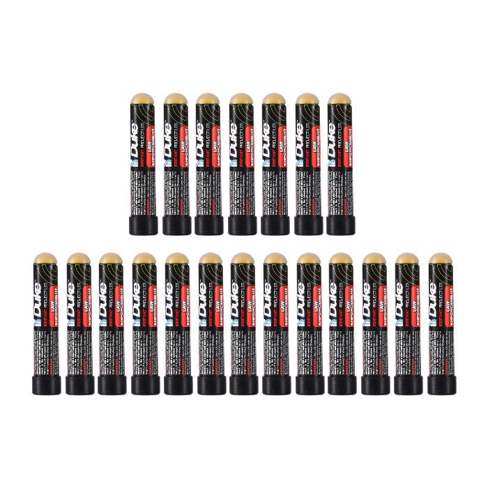 Duke Law Enforcement Cs10 Irritant Pepper Projectiles 7 Units Each 20 Packs