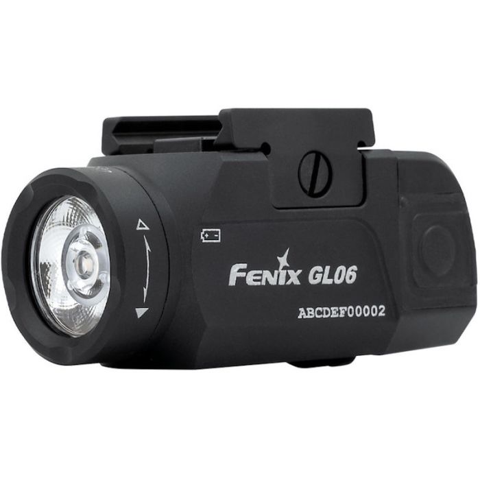 Fenix Gl06 Compact Weapon Light - 140m, 600 Lumens