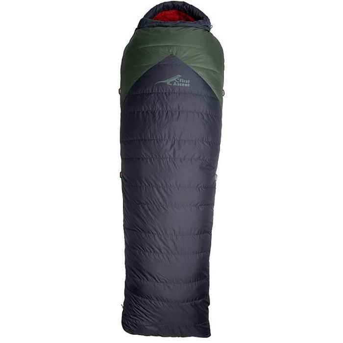 First Ascent Ice Breaker Down Sleeping Bag - Wild Olive