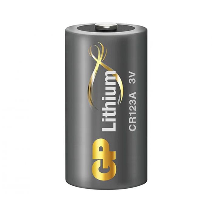 GP CR123A Lithium Battery - 3v