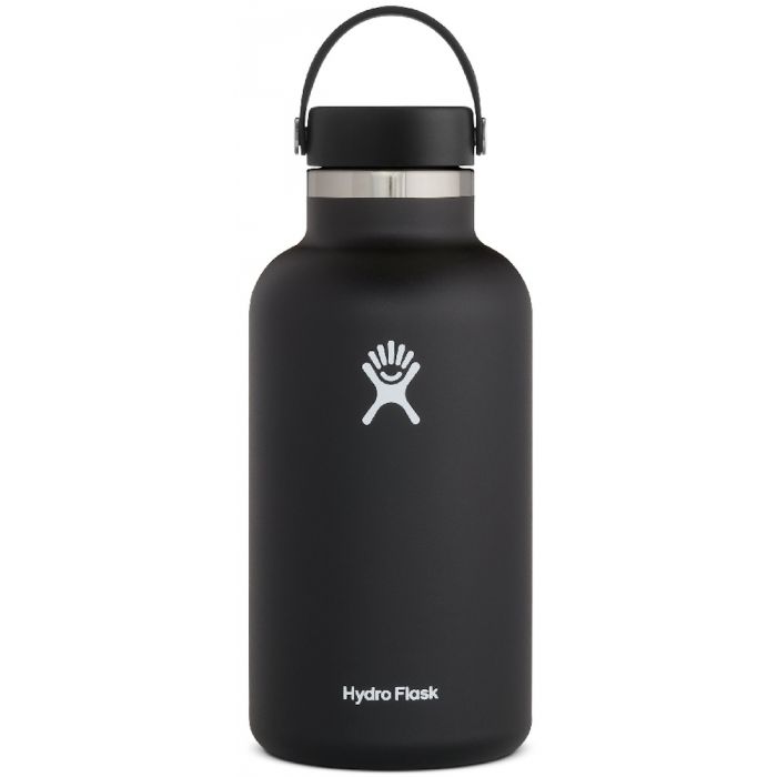 Hydro Flask Hydration Wide Mouth Flask - 1.9L, Black