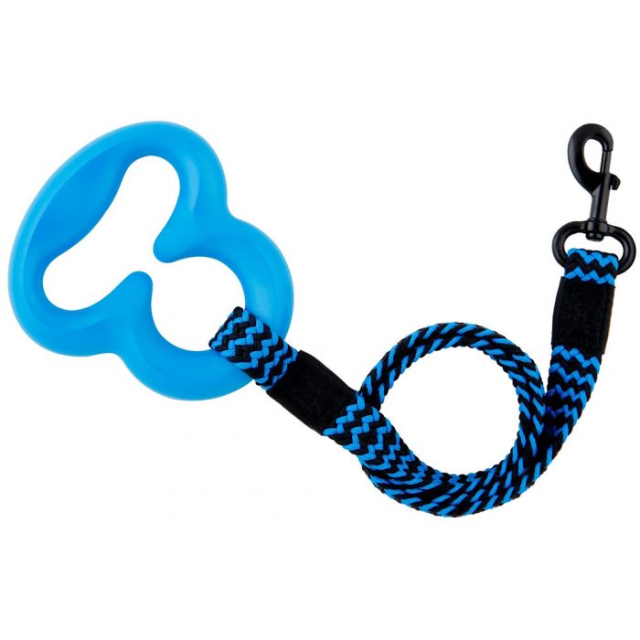 L'Chic Octobungee Elastic Dog Leash - Blue