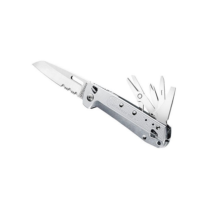 Leatherman Free K2X Pocket Multi-Tool - 9 Tools, Peg Packaging