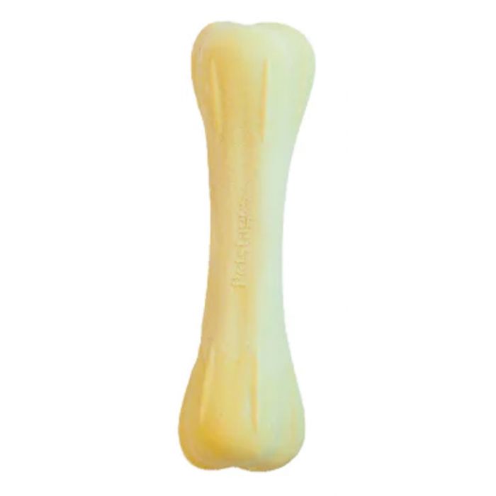 Petstages Chick-A-Bone Dog Toy - White, Small