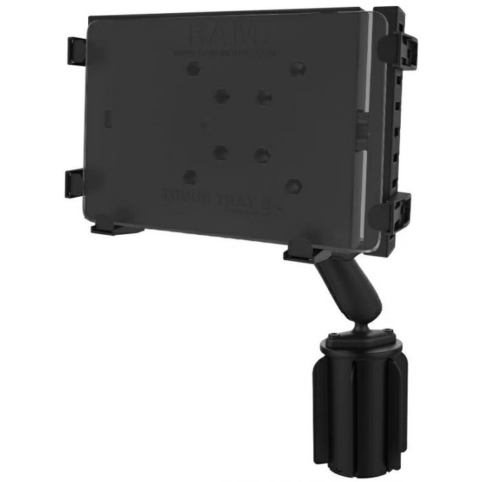 Ram Mount Tough-Tray II Tablet Holder And Ram-A-Can II Cupholder Mount ...