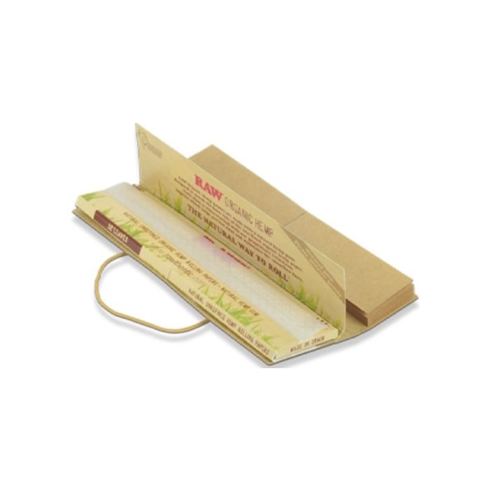RAW Organic Hemp Paper And Tips - King Size