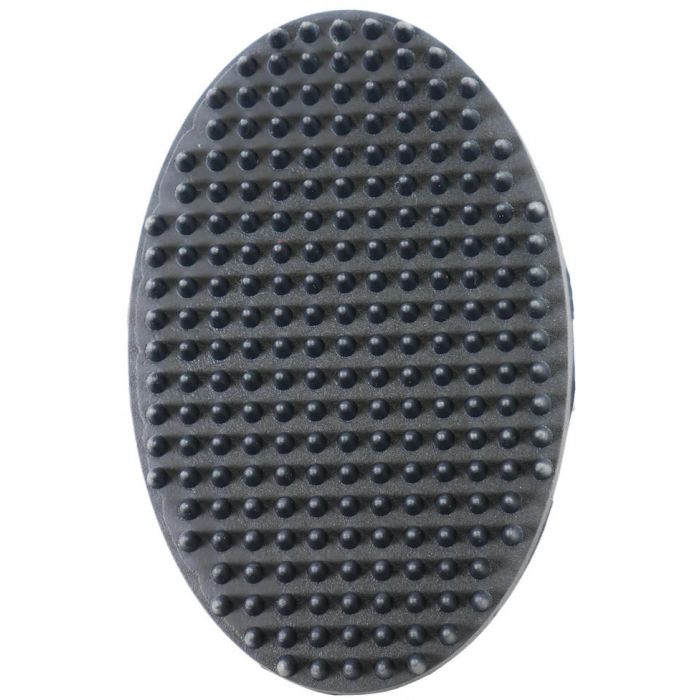 Rosewood Salon Grooming Rubber Brush - Black