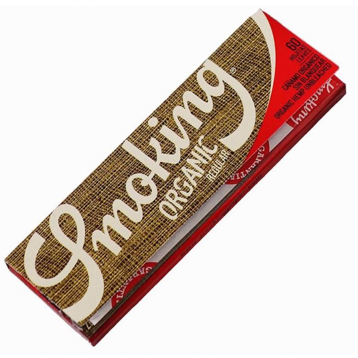 Smoking Organic Regular 1 1/4 Rolling Paper