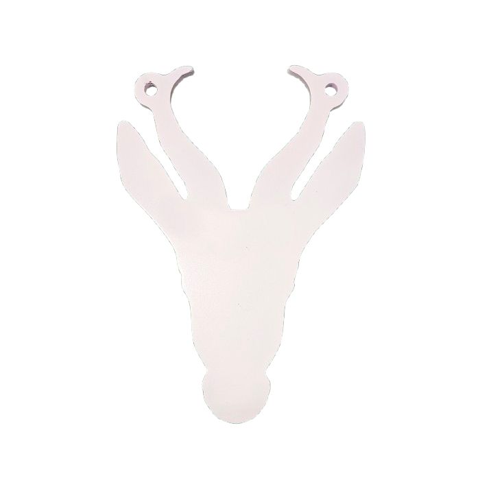 Spot On Silhouette Animal Head Steel Springbok 10mm Target
