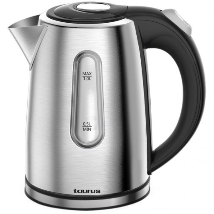 Taurus 360 Degree Cordless Kettle - 1L, 1500W, Stainless Steel