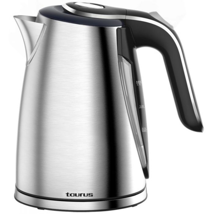 Taurus Elixir 360 Degree Cordless Kettle - 1.7L, 2200W, Stainless Steel