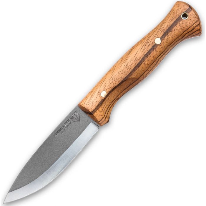 United Cutlery Bushmaster Bushcraft Explorer Knife - Leather Sheath